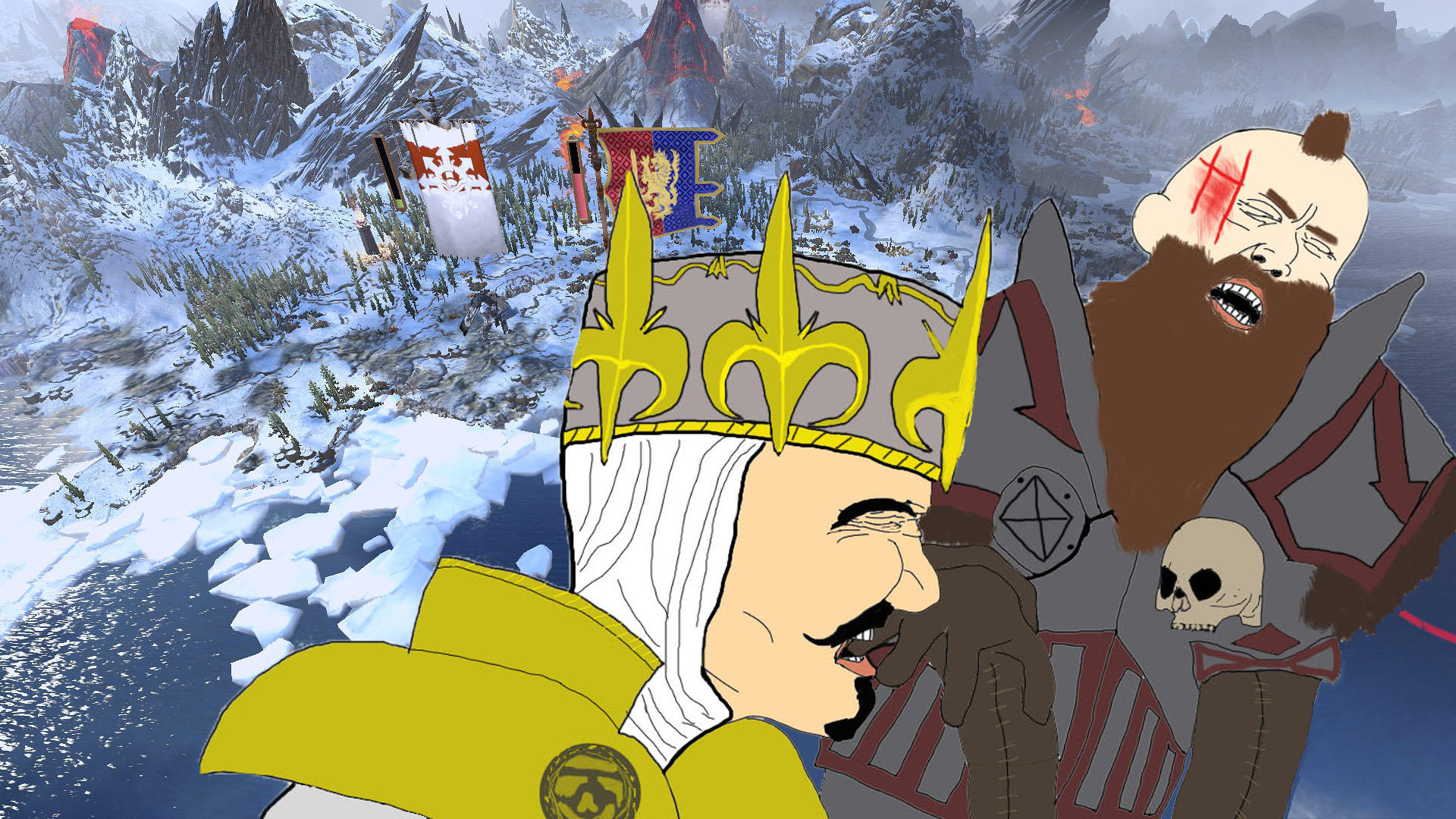 King louen leoncoeur invades Norsca | Abby Bite Edits | Know Your Meme