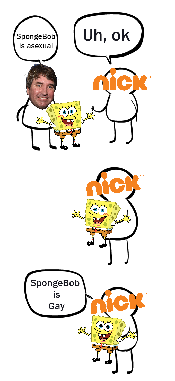 Ah Nickelodeon Spongebob Lgbtq Confirmation Know Your Meme