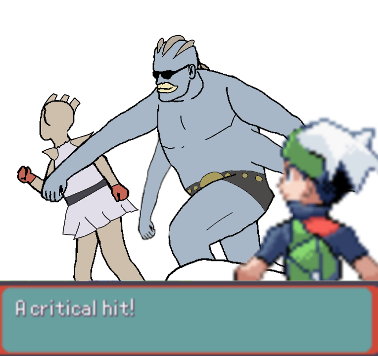 Machamp punching Hitmonchan | Lev Punch Edits | Know Your Meme