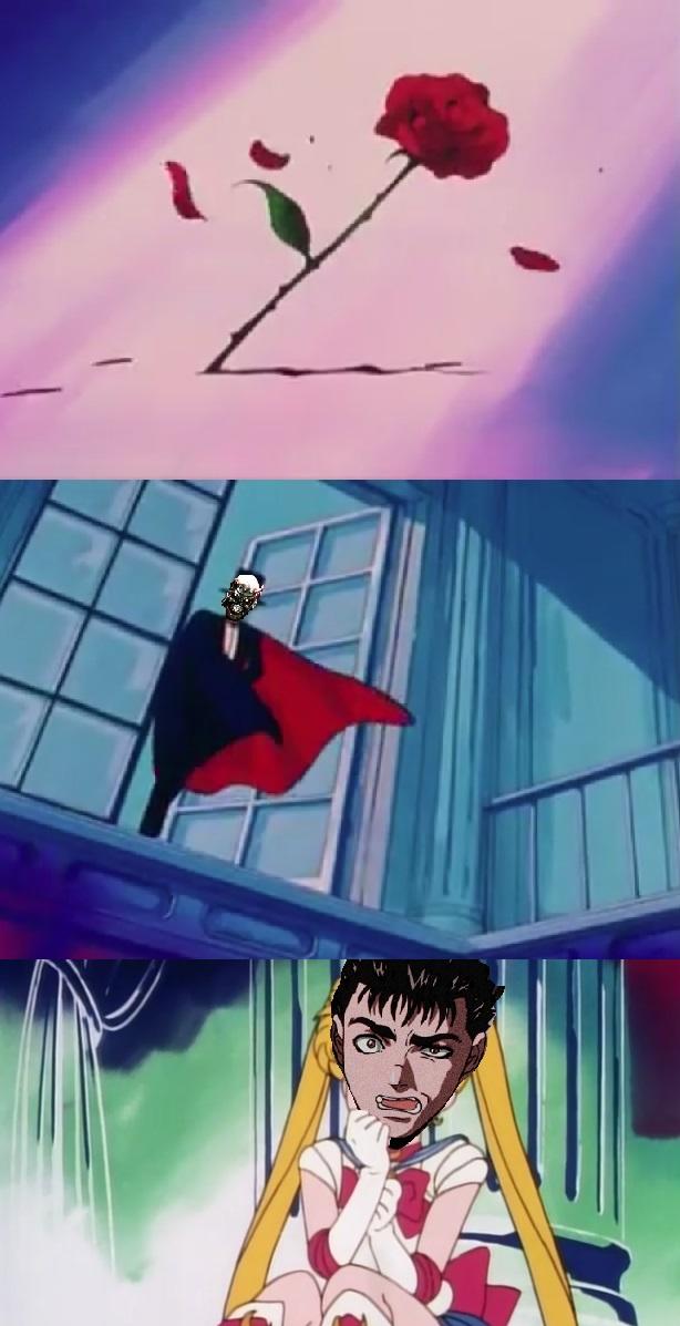 Guts' savior | Sailor Moon | Know Your Meme