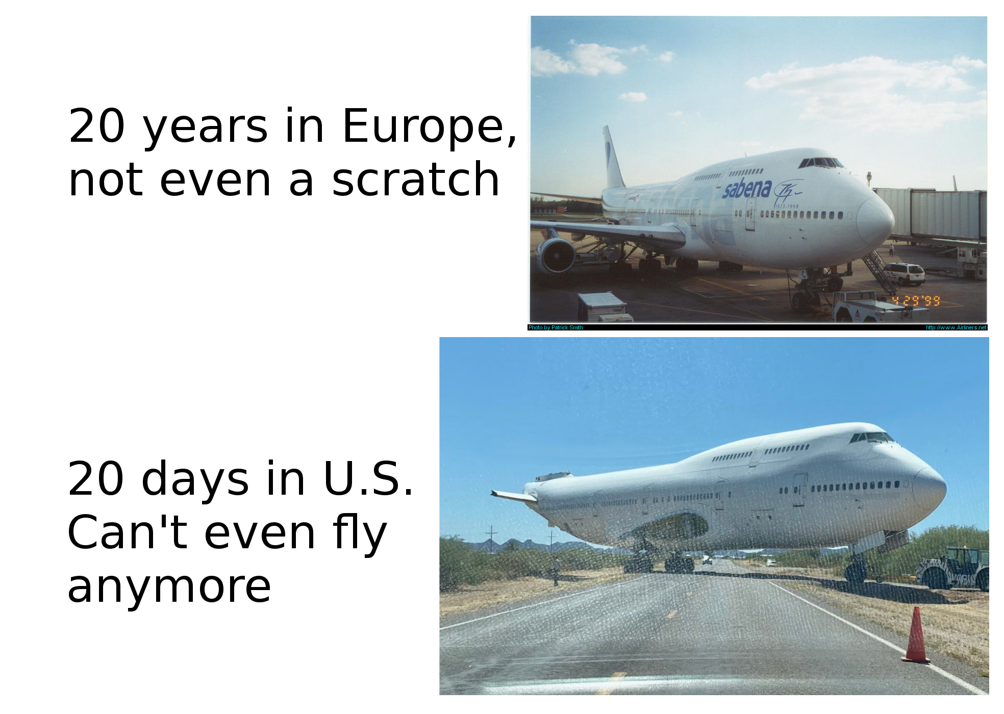 It is indeed the same aircraft | Know Your Meme