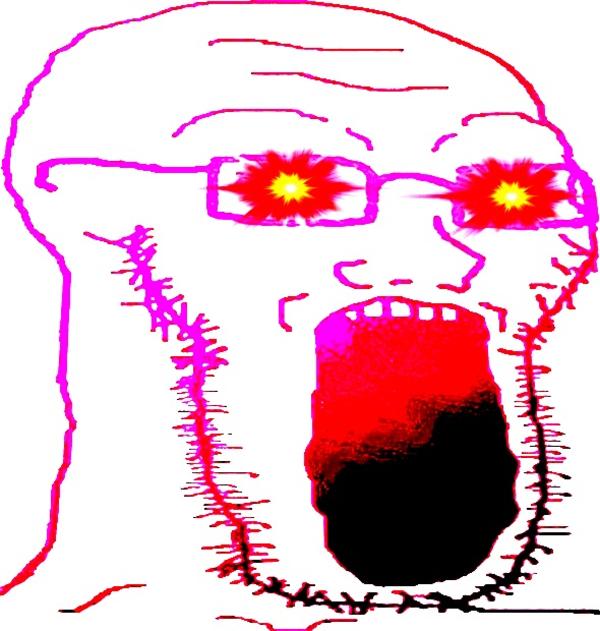 soyboy powering up | Soy Boy Face / Soyjak | Know Your Meme