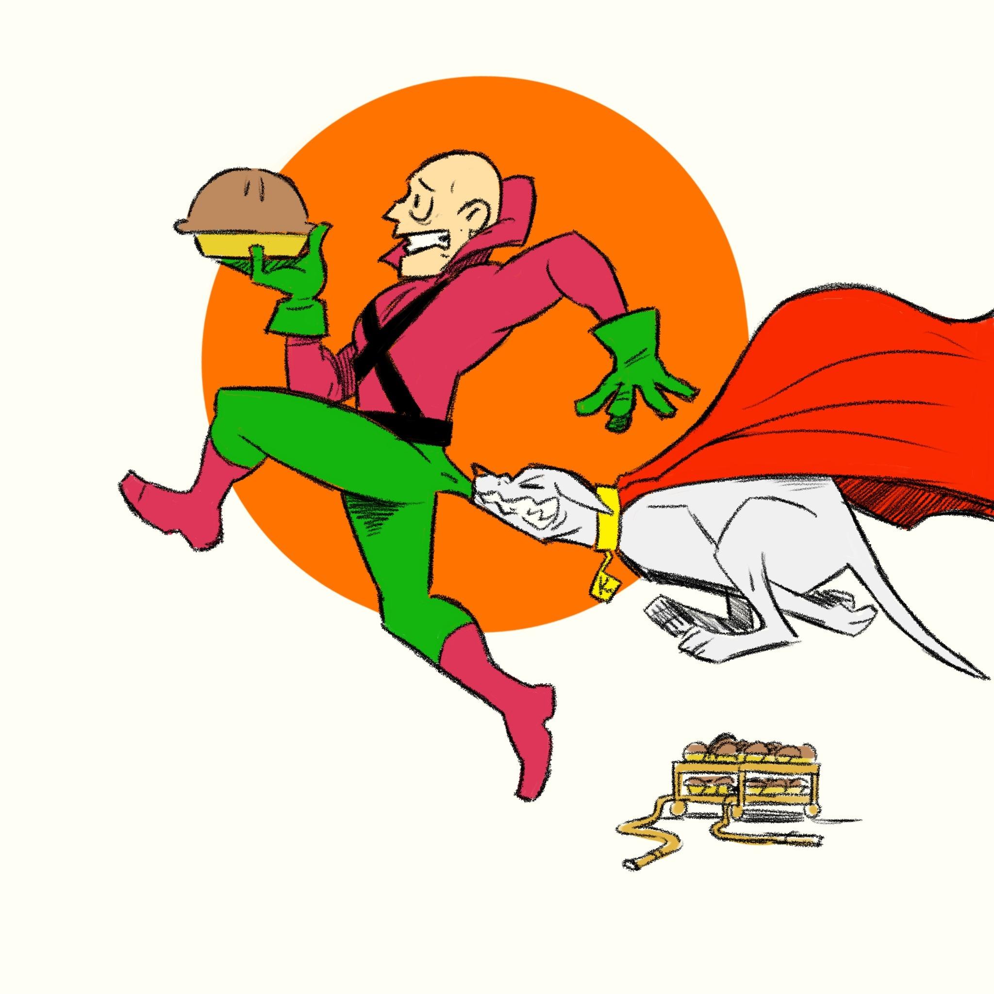 for the little crimes | Lex Luthor Took Forty Cakes | Know Your Meme