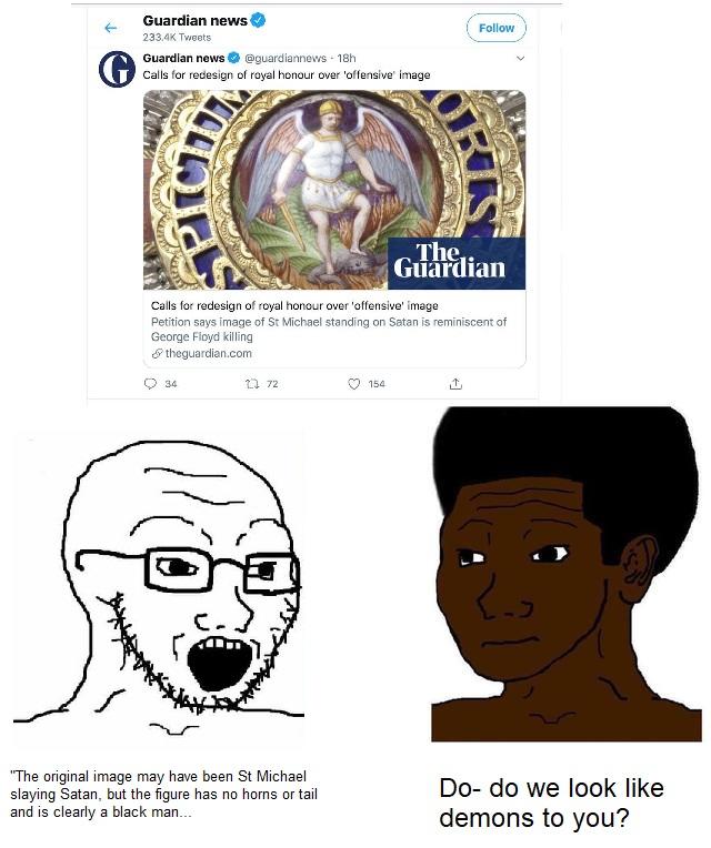 Who'd have thought the progressives at The Guardian would be the "Black ...