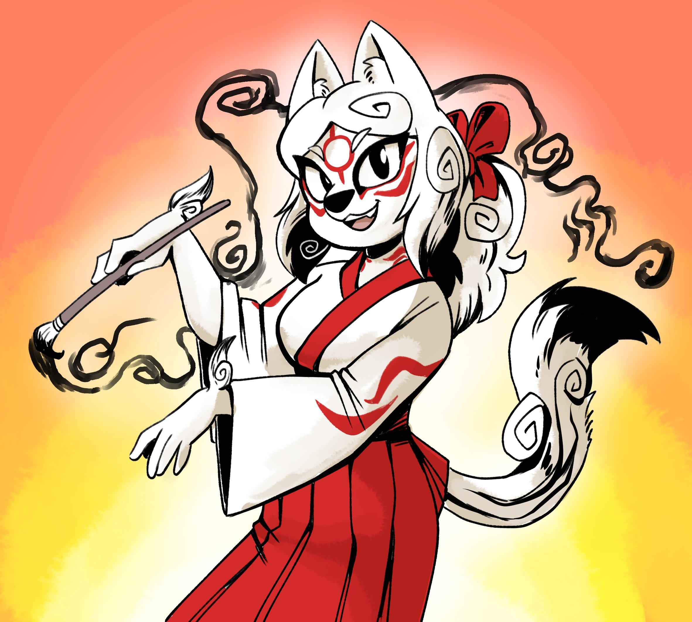 Amaterasu by CaptAnaugi | Ōkami | Know Your Meme