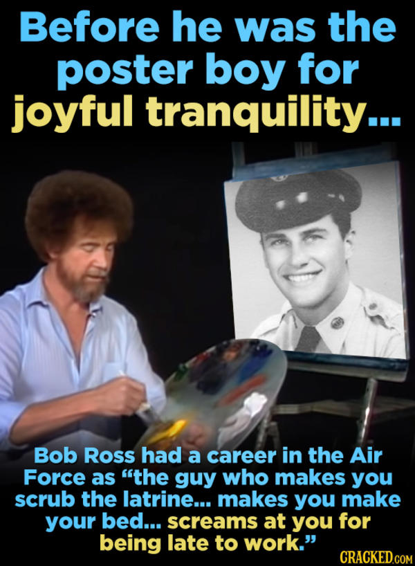career in the Air Force | Bob Ross | Know Your Meme