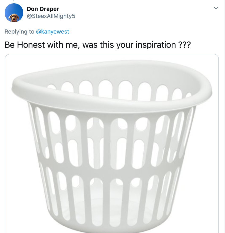 laundry hamper | Kanye West / Ye | Know Your Meme