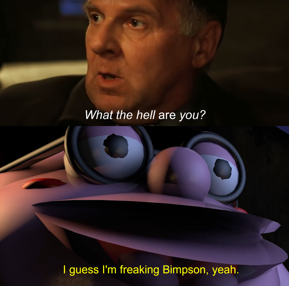 Who the hell are you | Bimpson | Know Your Meme