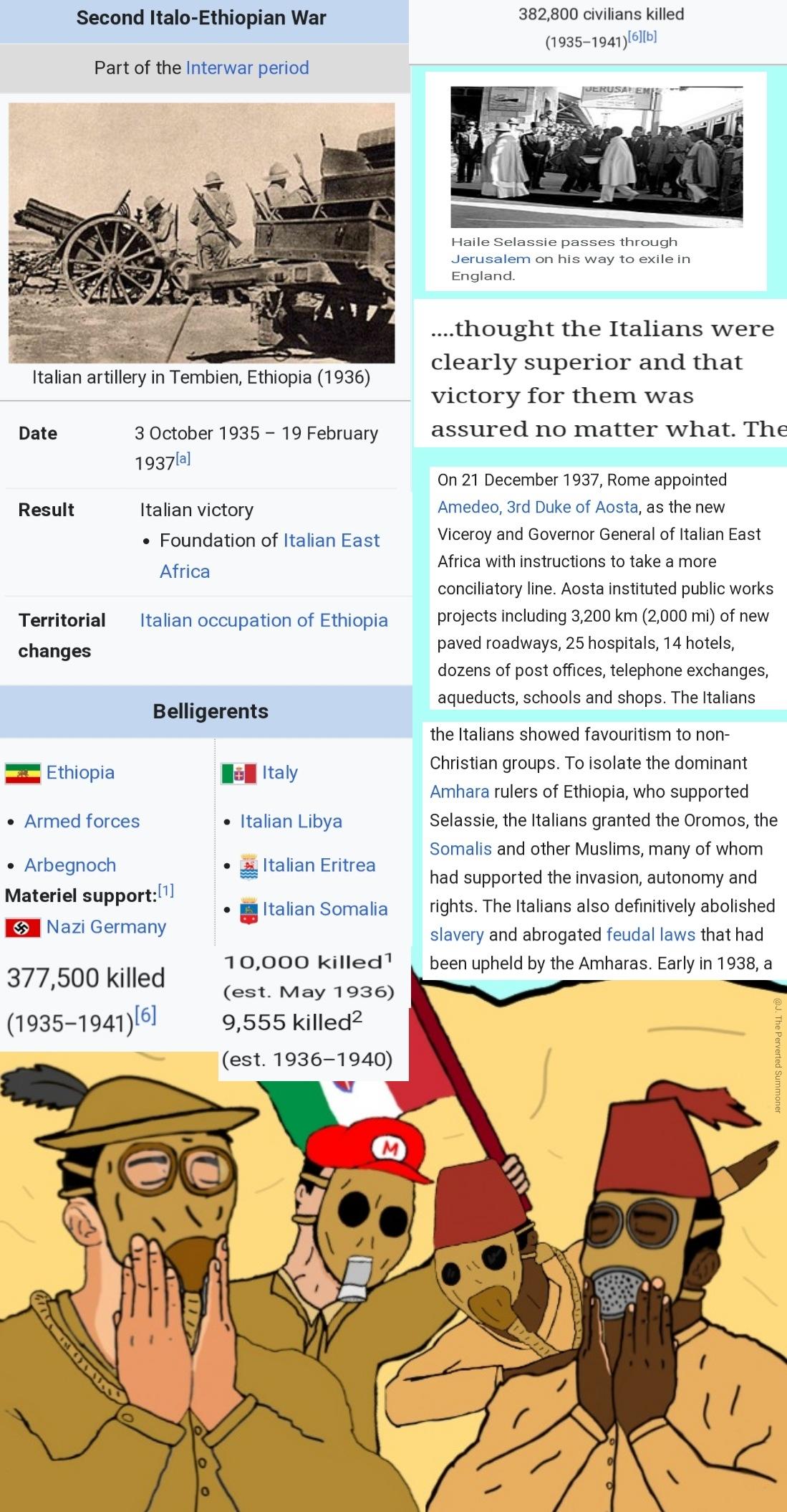 Italian victories - near WW2: Second Italo-Ethiopian War | Italian ...