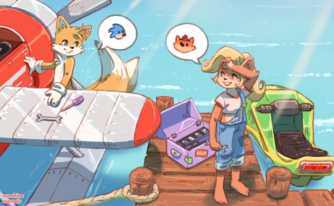 Coco and Tails | Crossover | Know Your Meme