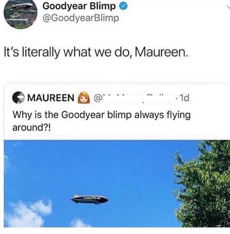 goodyear blimp | Know Your Meme