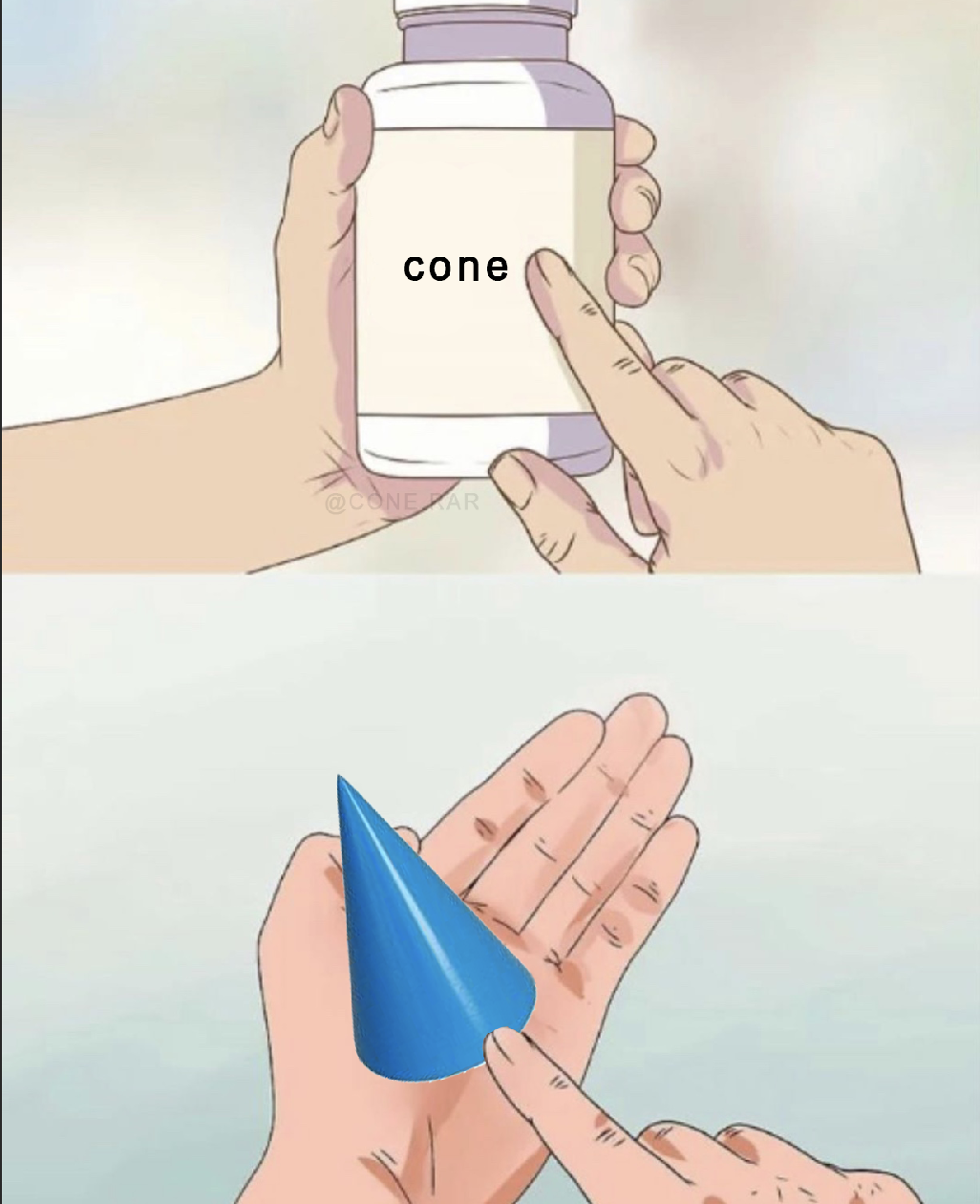 cone pill | cone | Know Your Meme