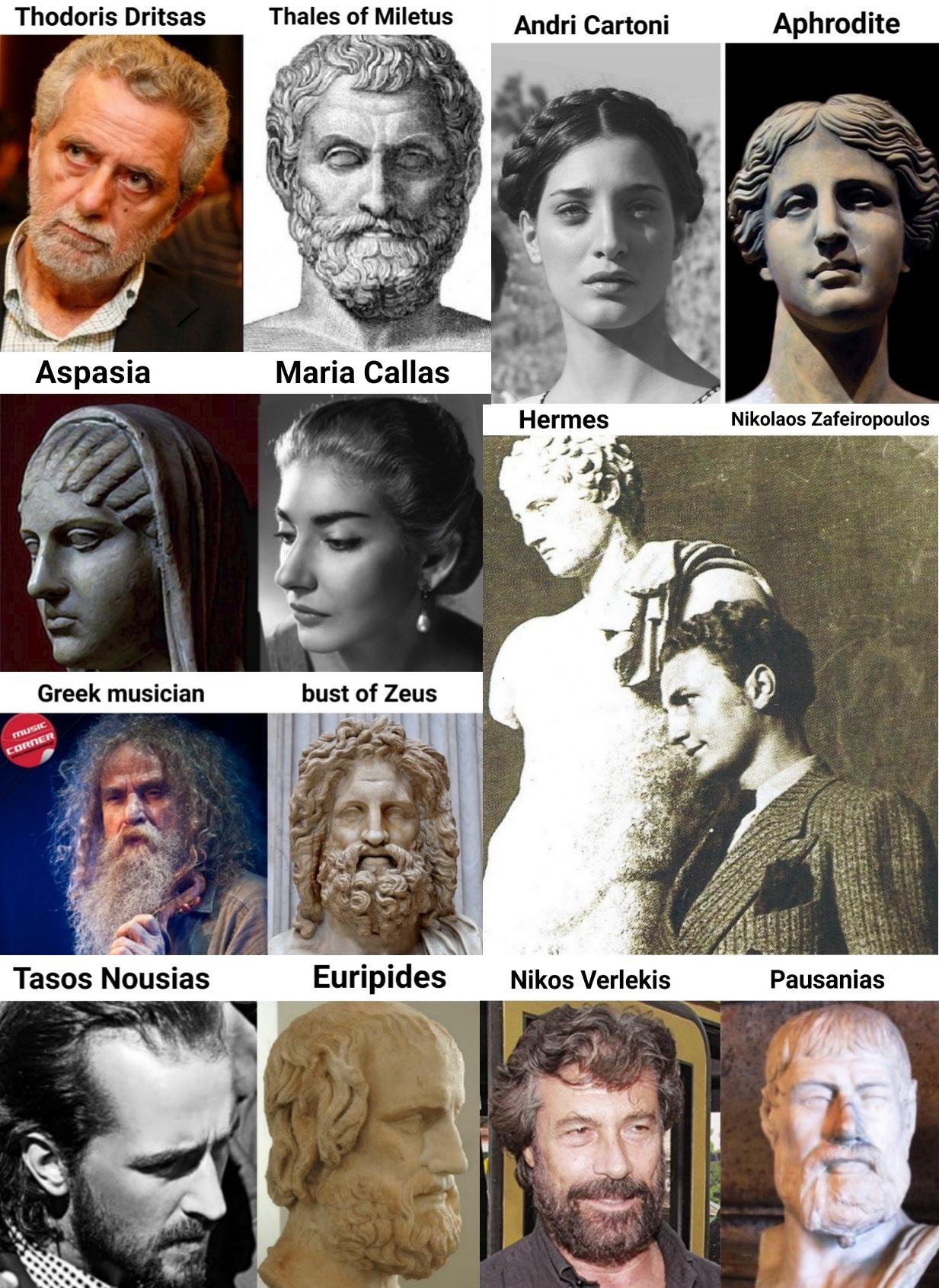 Some modern Greeks that look like ancient busts and statues | Nordic ...