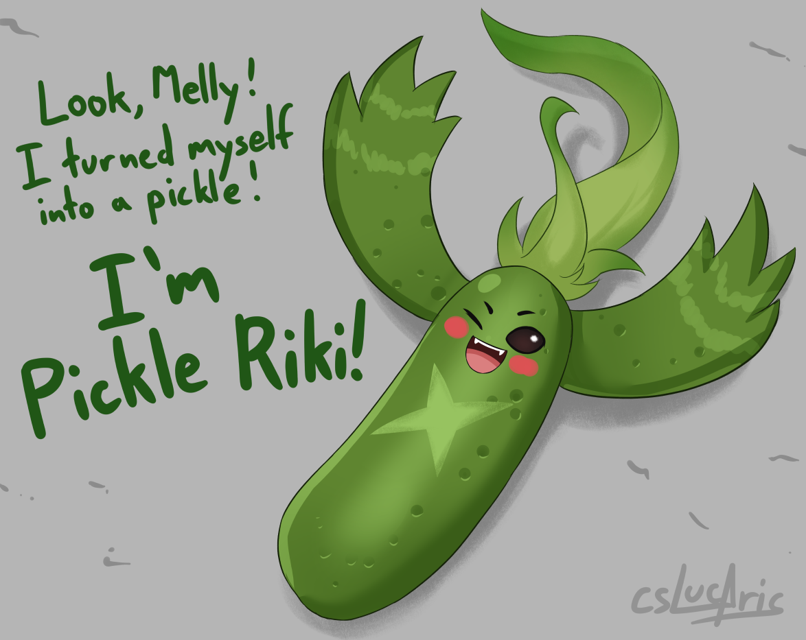 Riki the Picklepon | Pickle Rick | Know Your Meme