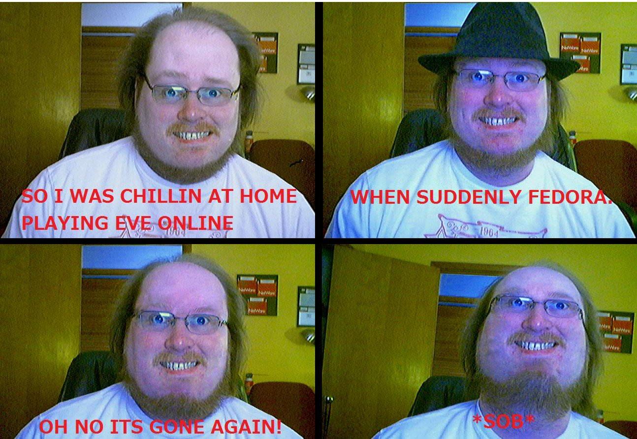 Fedora 4 panel | Fedora Shaming | Know Your Meme