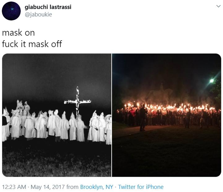 KKK Mask Off | Mask Off | Know Your Meme