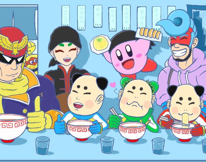 Captain Falcon Recommending this Ramen Shop to his Friends | Super ...