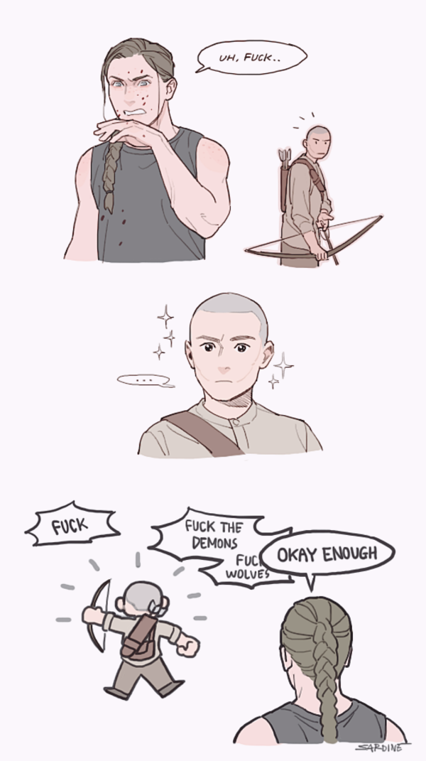 Lev loving hours | The Last of Us Part II | Know Your Meme