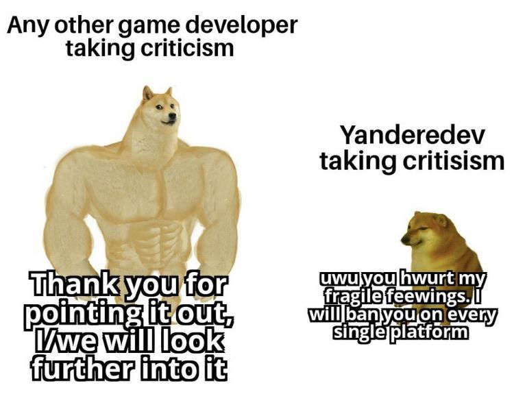 yandev and criticism | YandereDev | Know Your Meme