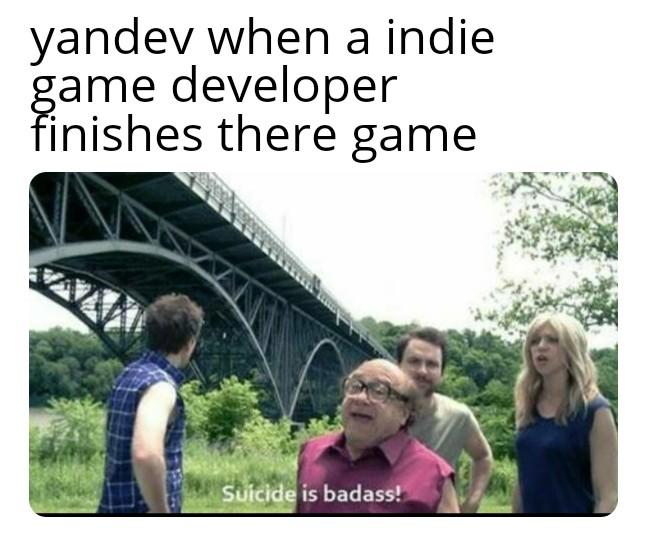 yandev when a indie developer finshes there game | YandereDev | Know ...