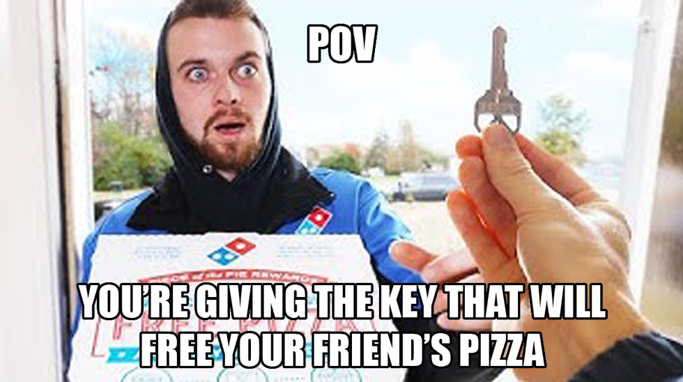 Epic Pizza Meme | POV Memes | Know Your Meme