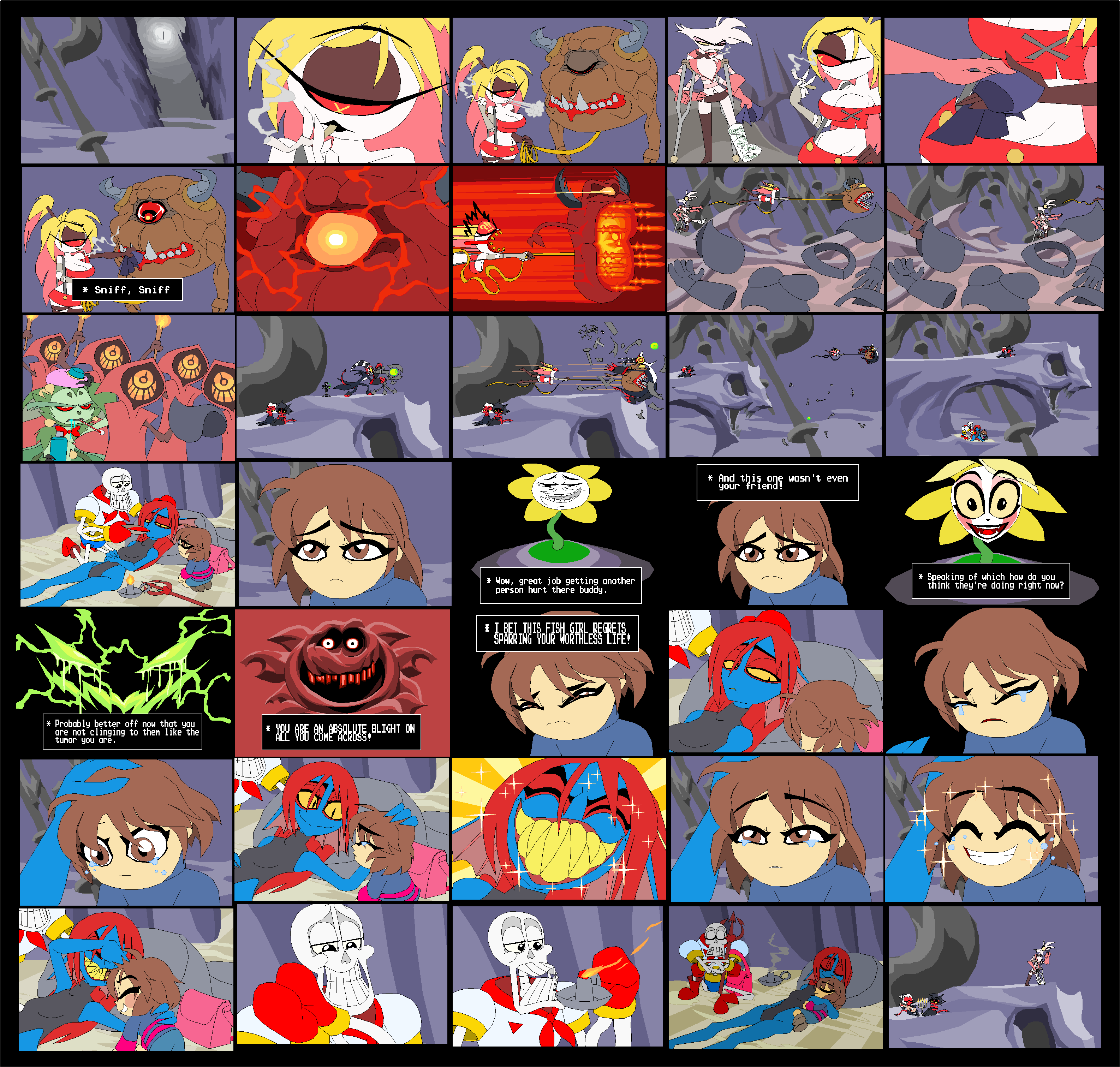 Underhell - Abandoned Quiche Under the Bench | Undertale | Know Your Meme