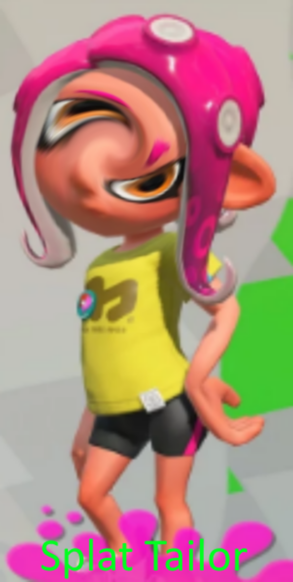 Splat Tailor's new look | Splat Tim | Know Your Meme