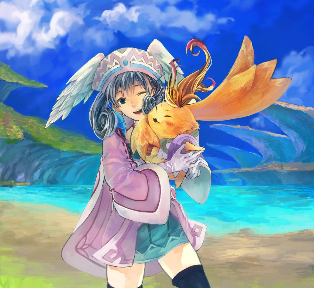 Melia & Riki | Xenoblade Chronicles | Know Your Meme