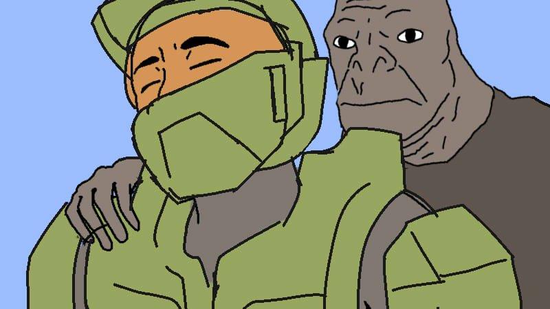 There's no need to be upset, Chief. | Craig the Halo Infinite Brute ...