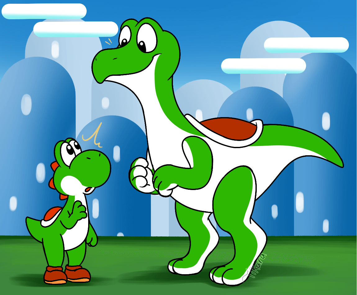 So I'm kind of loving that one prototype Yoshi design a lot. What a ...