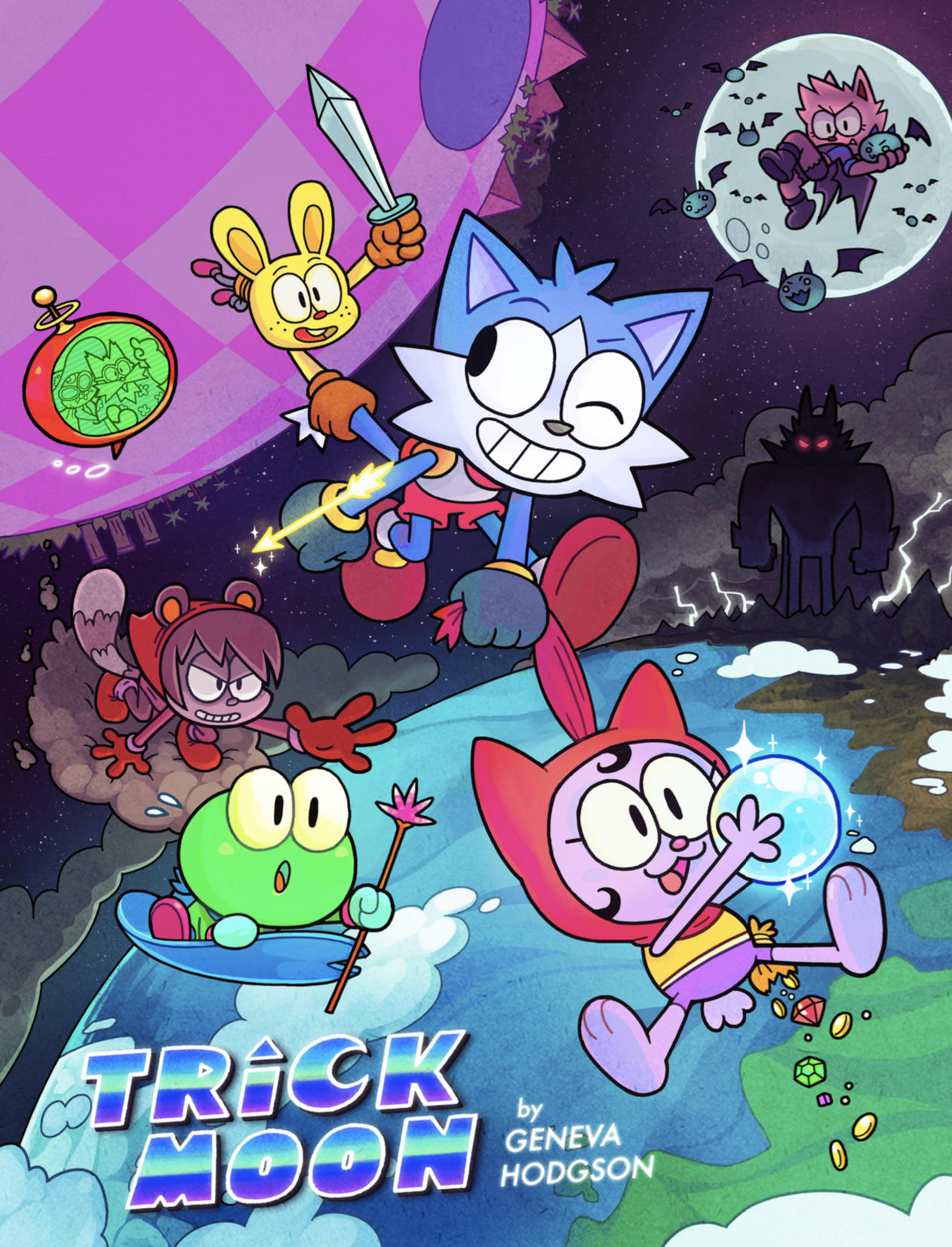 Trick Moon pilot promotional poster | Cartoon Network | Know Your Meme