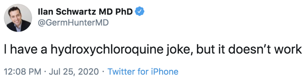 Hydroxychloroquine | I Have a Joke | Know Your Meme