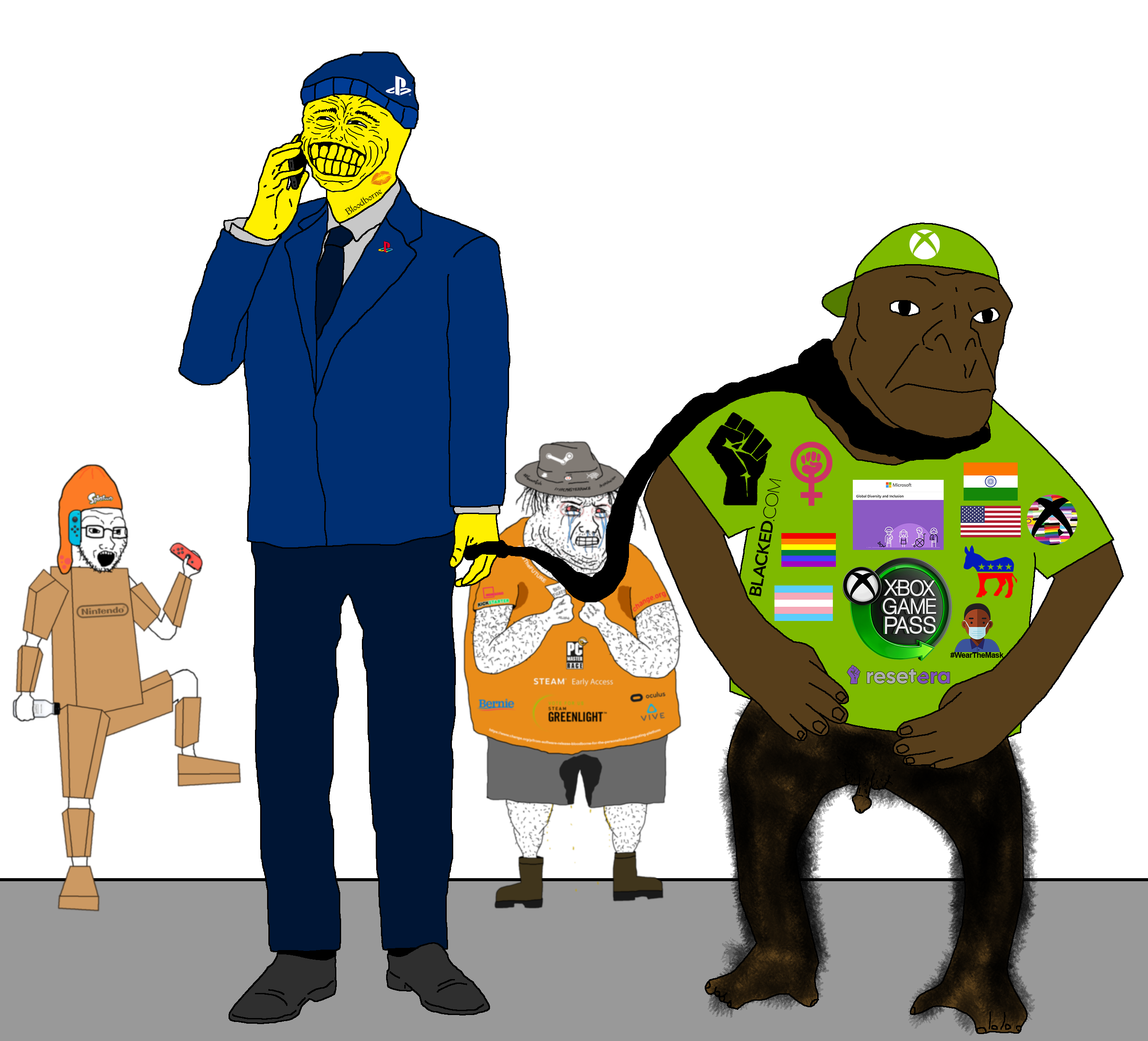 a beautiful day | Console Wars / Console Debates | Know Your Meme