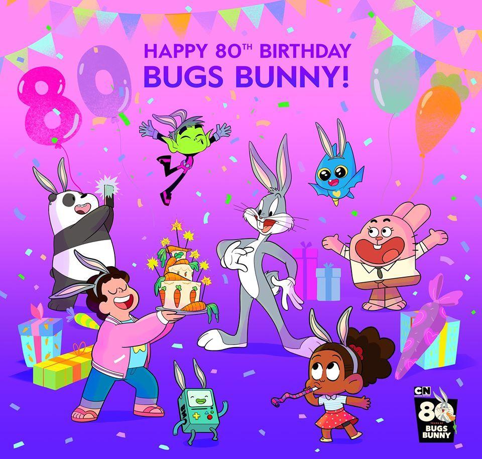 Happy 80th Birthday to our wascally-est wabbit!!! 🐰🥕🎂🥳🎉 | Cartoon ...