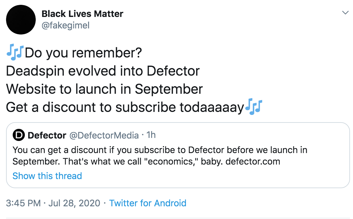 September Parody | Defector | Know Your Meme