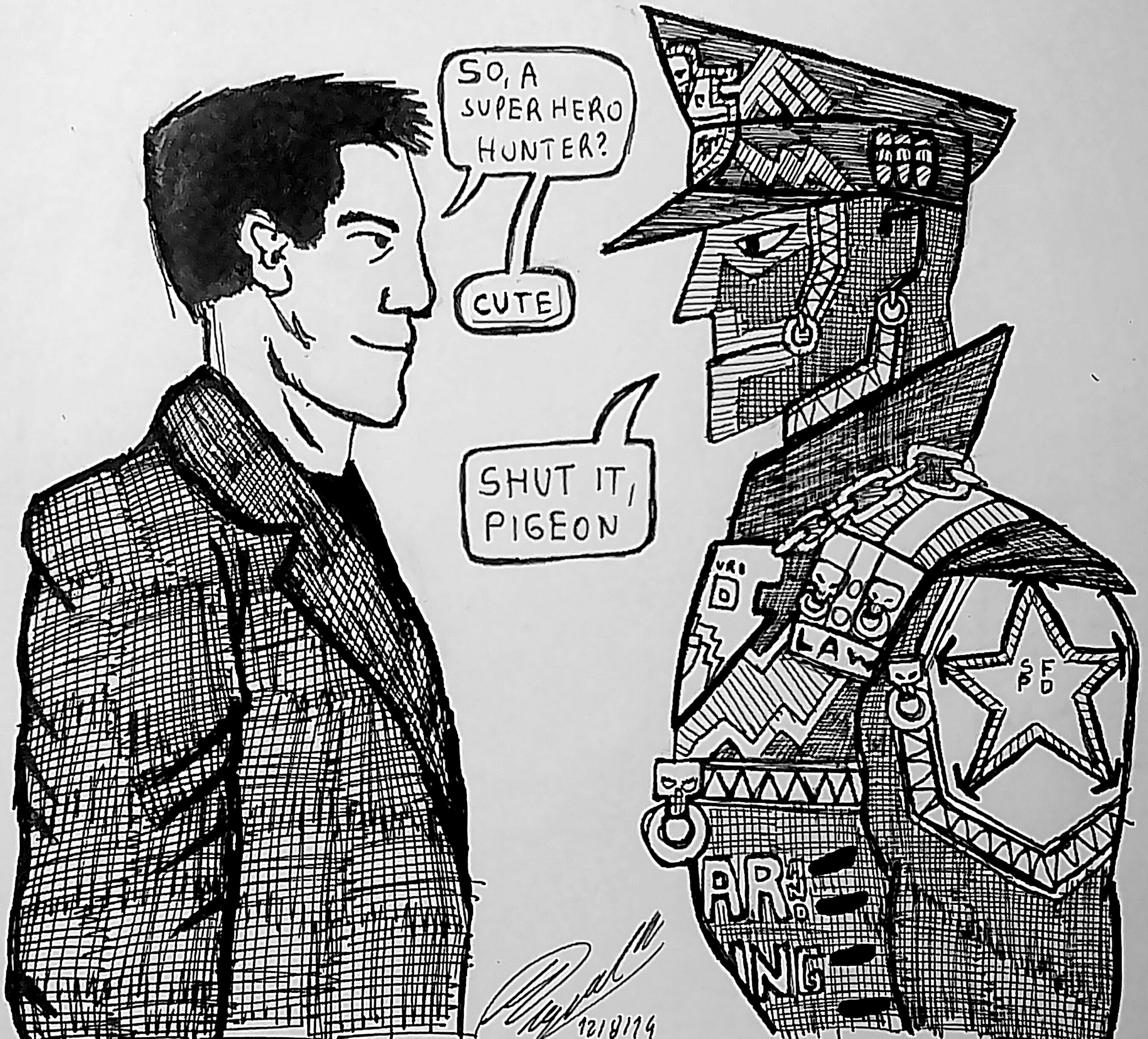 Marshal Law meets the Boys | Crossover | Know Your Meme