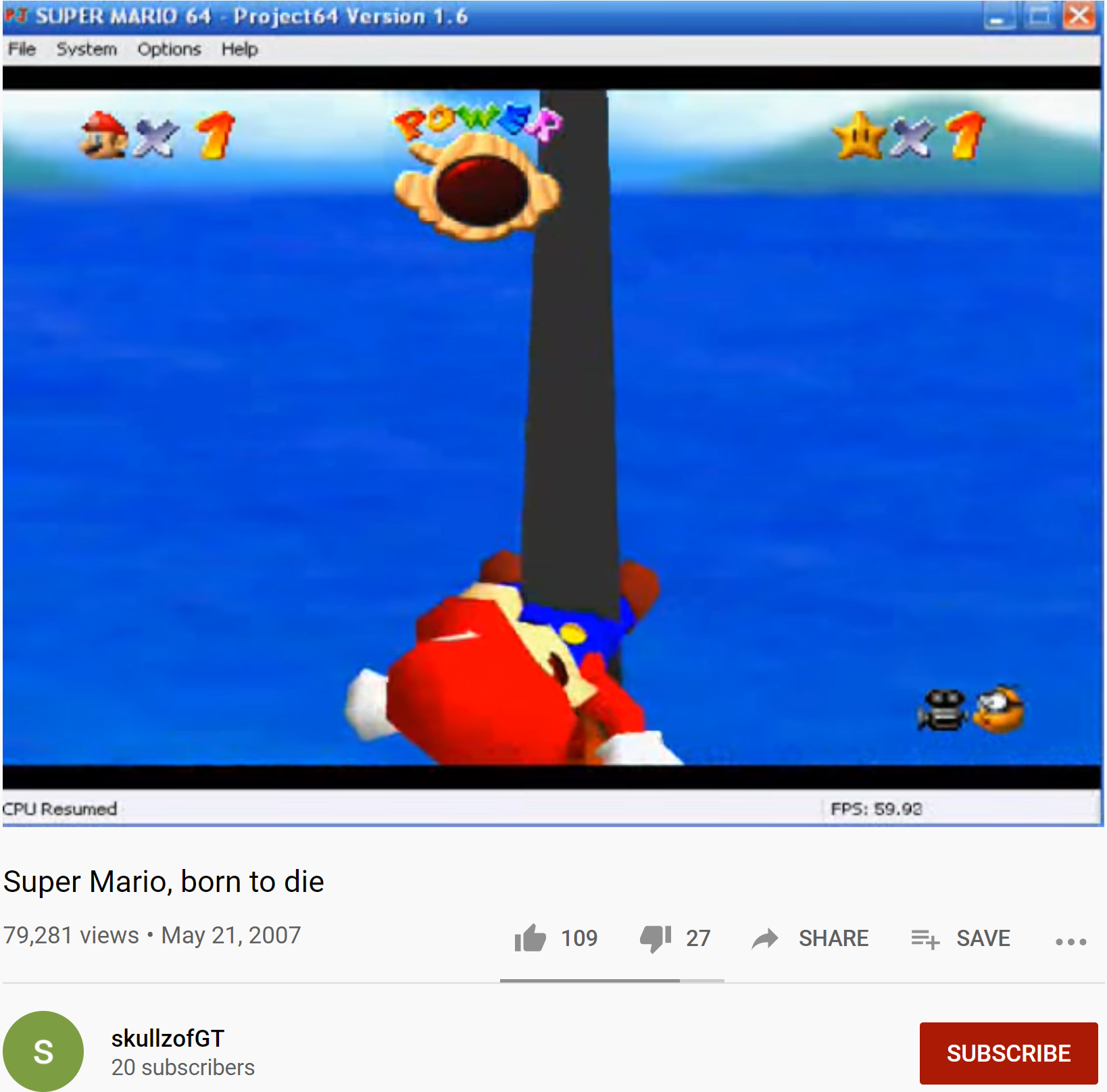 Wavywebsurf skullzofgt Mario video | Wavywebsurf | Know Your Meme