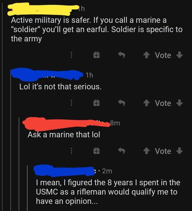 marines asking marines | Know Your Meme