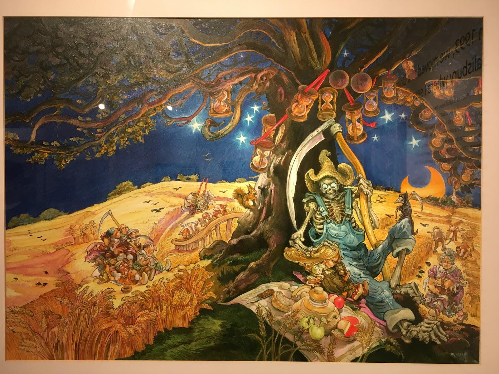 Original Reaper Man Cover Art | Discworld | Know Your Meme