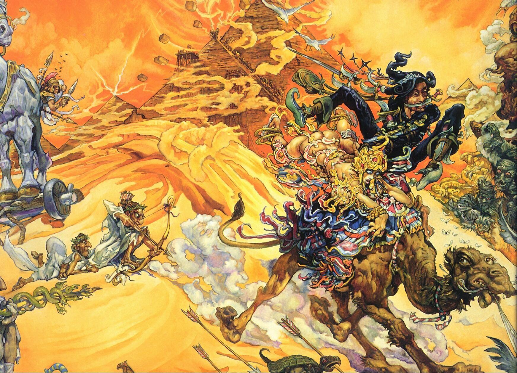 Pyramids Cover Art | Discworld | Know Your Meme
