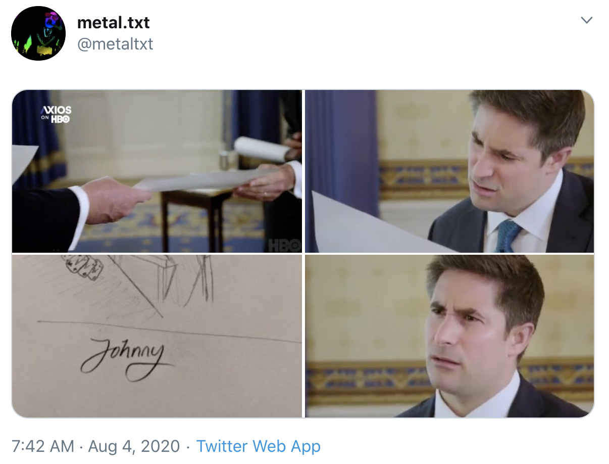 Zuborne Clock | Confused Reporter Jonathan Swan | Know Your Meme