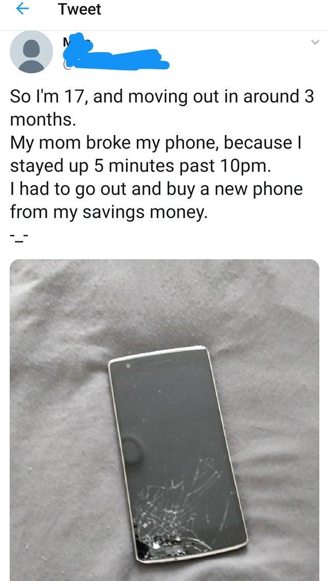 broken phone | Know Your Meme