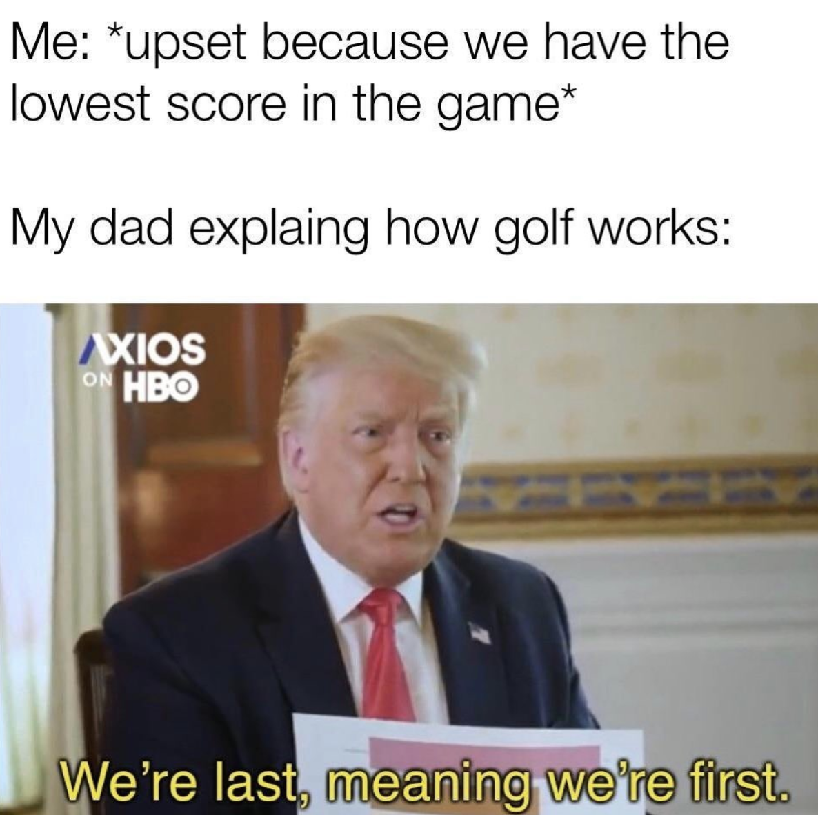 Golf Makes No Sense | Donald Trump's 2020 Axios on HBO Interview | Know ...