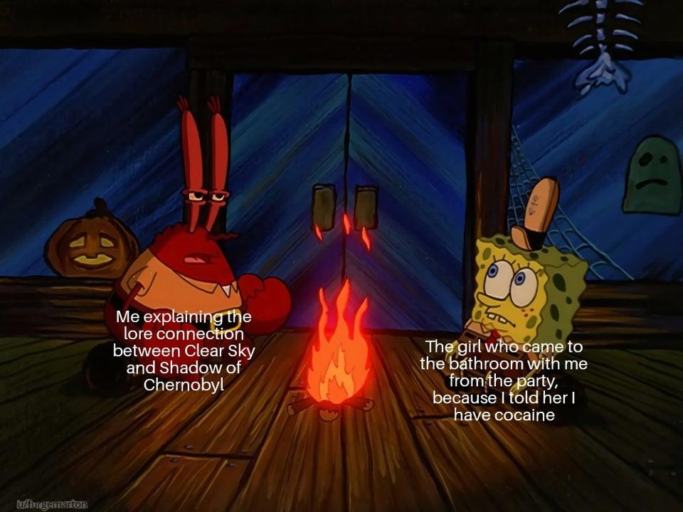 Sometimes you have to lie to spread the truth | Mr. Krabs Telling Story ...