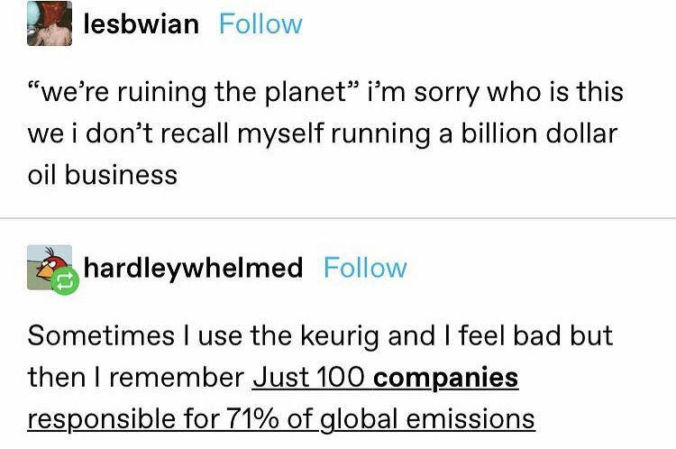 ruining the planet | Tumblr | Know Your Meme