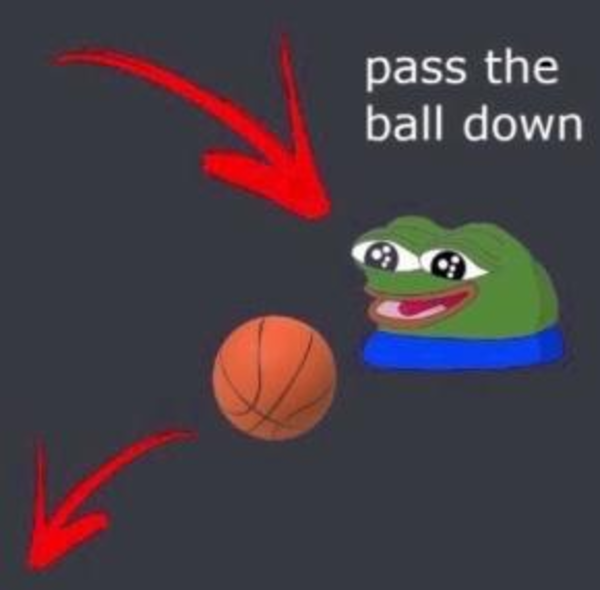 Pass the ball down | Pass The Ball Down | Know Your Meme