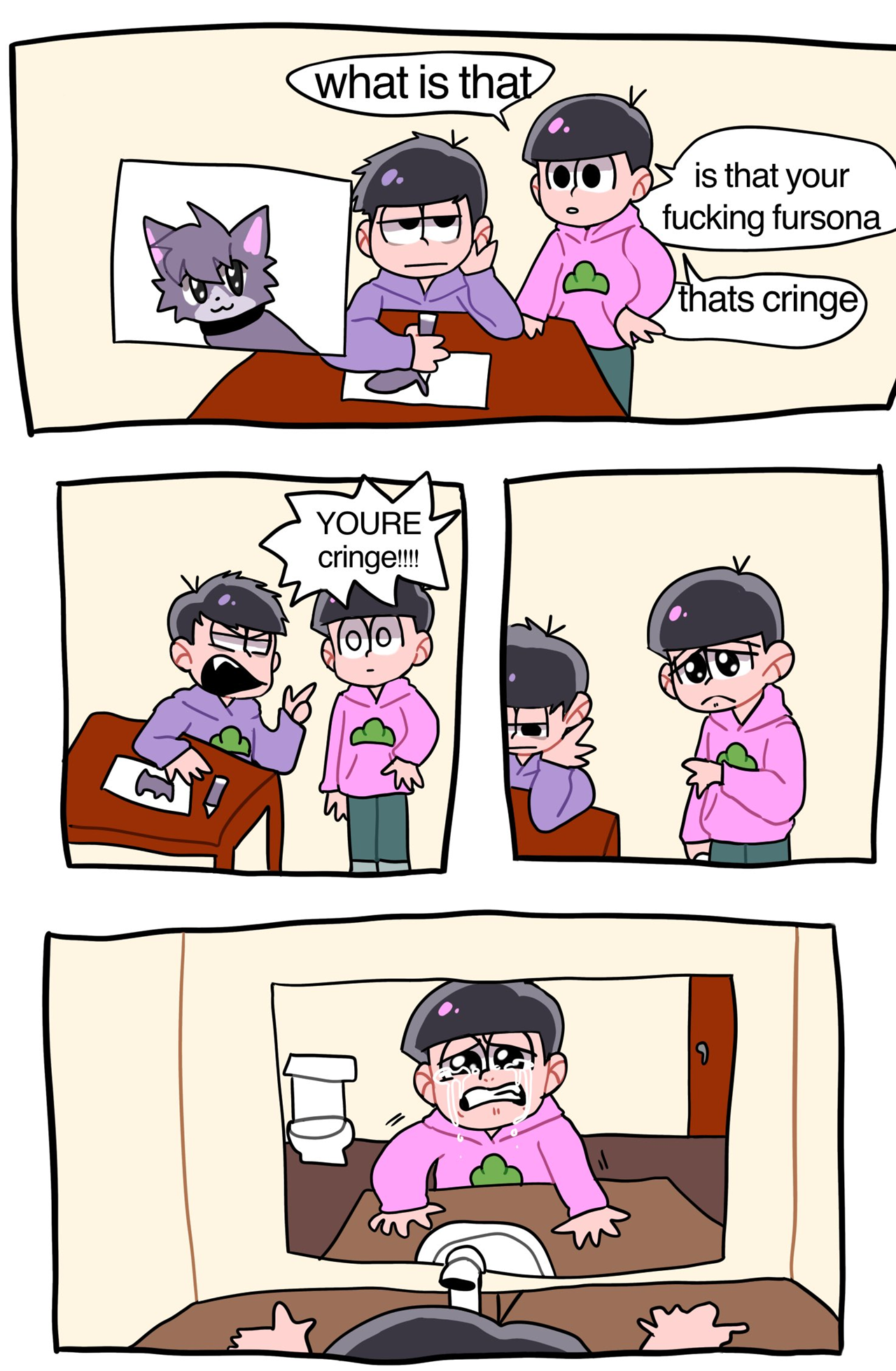 Osomatsu by 1CHll | Is That Your Fucking Fursona? That's Cringe | Know ...