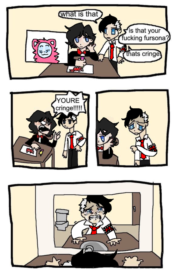 Frank cringe by LIPGLOSSVElNS | Is That Your Fucking Fursona? That's ...