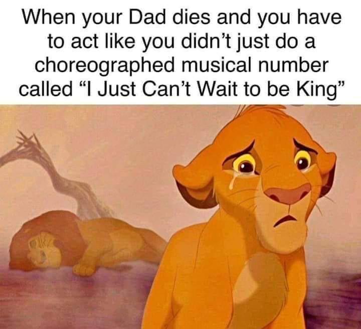 sad realization | The Lion King | Know Your Meme
