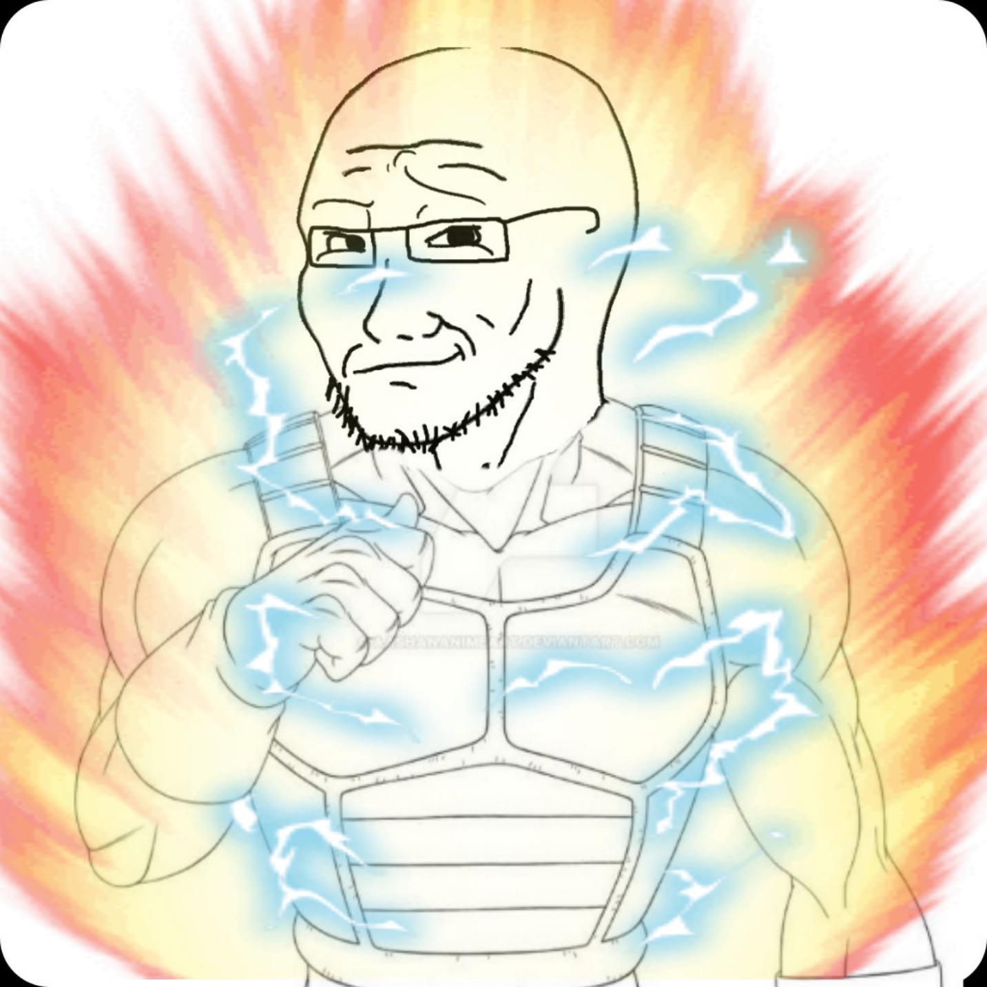 Soyjak powers up | Soy Boy Face / Soyjak | Know Your Meme